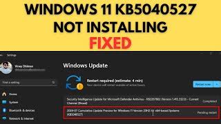 Fix Windows Kb Not Installing Windows H Update Geeker Mag Mp Music Mp Video