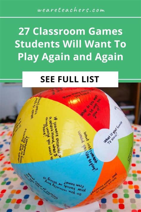 39 Classroom Games Students Will Want To Play Again And Again Skola
