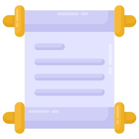 Paper Scroll Generic Flat Icon