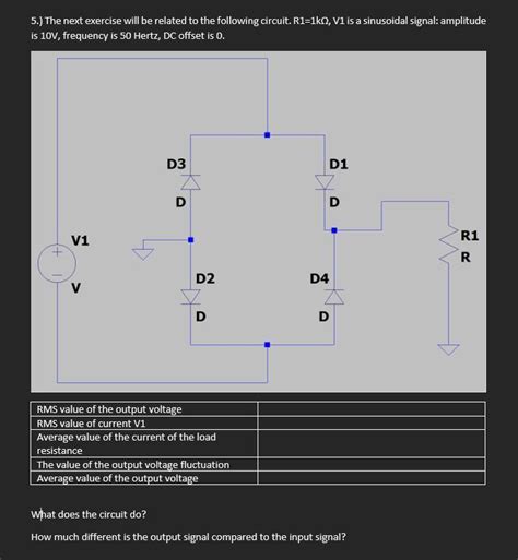 Solved If You Can Solve It Using Ltspice It Is Also Fine