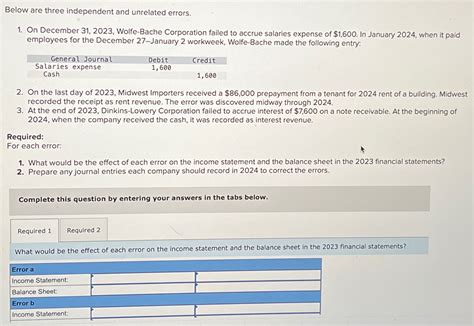 Solved Below Are Three Independent And Unrelated Errorson