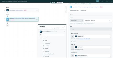 Workato Connectors Snowflake Upsert Action Workato Docs