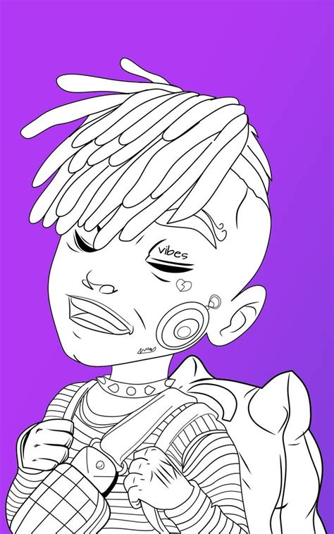 Xxtentacion Coloring Book For Android Download