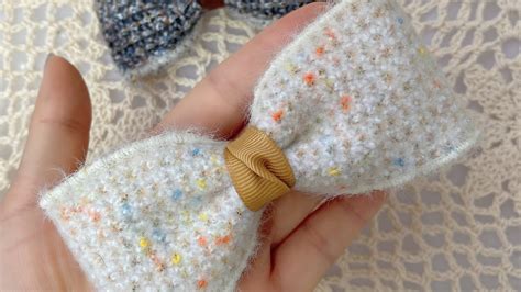 에일린리본 리본공예 Diy패키지 겨울 모직리본핀 만들기 Ribbon Bow Craft 蝴蝶结教程 Hairbow Tutorial