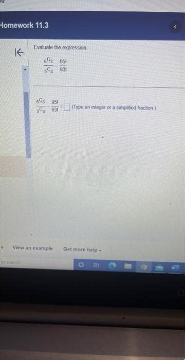 solved evaluale the expression 5c46c3−93 951 8c46c3−93i95
