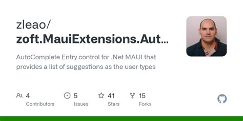 kyriakos mourouzidis on linkedin github zleao zoft mauiextensions