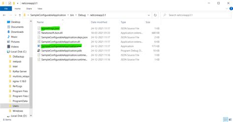 Configurable NET Core Application By Techblogs Gears