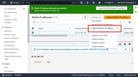 setting up elastic ip for your ec2 instance codetofun