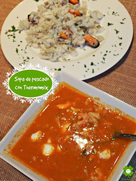 Sopa De Pescado Con Thermomix Cocina