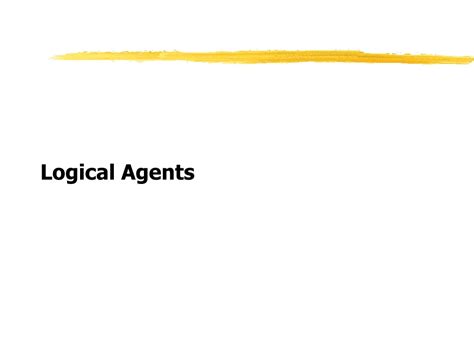 ppt logical agents powerpoint presentation free download id 9206084