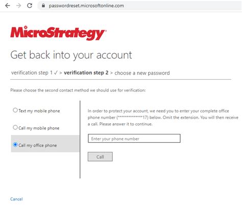 Account Unlock Vs Password Reset Through O365
