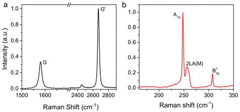 Fig S6 Raman Spectra Room Temperature Raman Spectra For A The