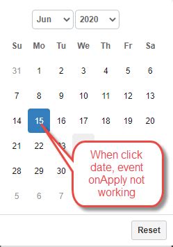 Event Onapply Not Working With Version Bootstrap Daterangepicker Issue Skratchdot