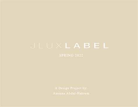 Jlux Label On Behance