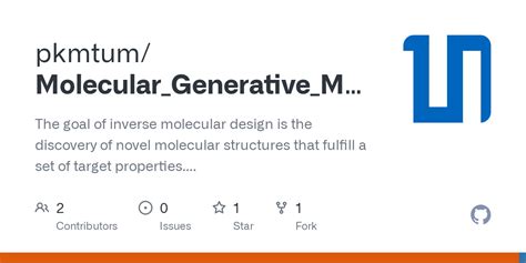 Github Pkmtum Molecular Generative Modeling The Goal Of Inverse Molecular Design Is The
