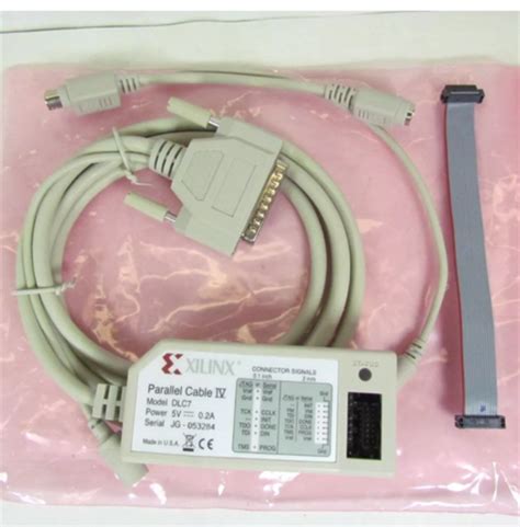Xilinx Parallel Cable Iv Hw Pc Iv Dlc7 Jtag Emulator Programmer