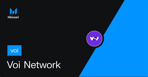 Voi Network Price Voi To Usd Research News And Fundraising Messari