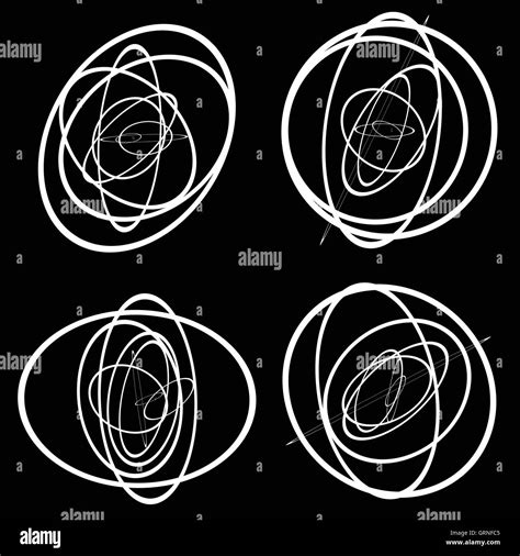 Forming Ovals Stock Vector Images Alamy