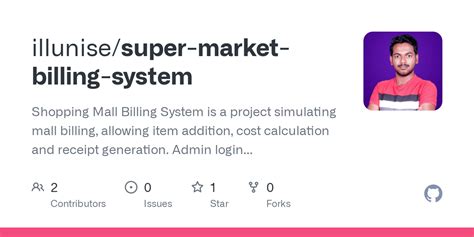 GitHub Illunise Super Market Billing System Shopping Mall Billing System Is A Project