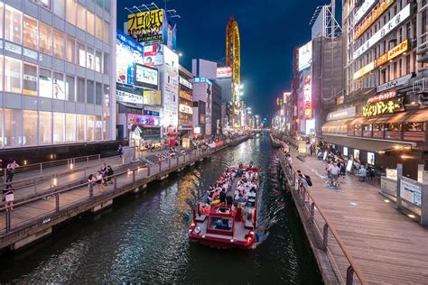 Osaka Dotonboris Bridges 20 Minute Cruise Getyourguide