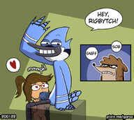 Post Eileen Roberts Garabatoz Mordecai Regular Show Rigby