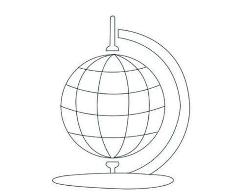 地球怎么画 地球简笔画图片带颜色 集图集