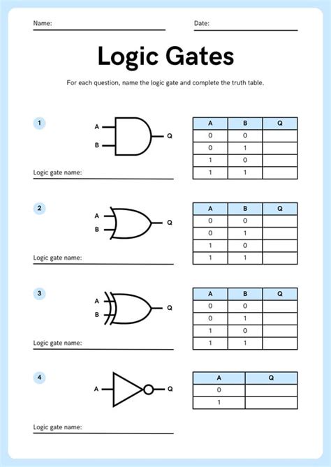 Truth Table Worksheet Solved Activities Activity 1 Truth Table For De