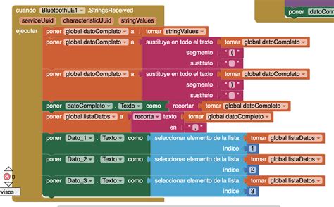 Reading Ble Service In Appinventor 24 By Anke Mit App Inventor