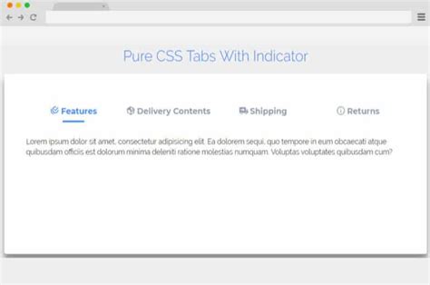 34 Best CSS Tabs Templates 2024 UiCookies