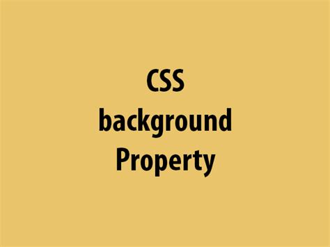 CSS Background Property Lena Design