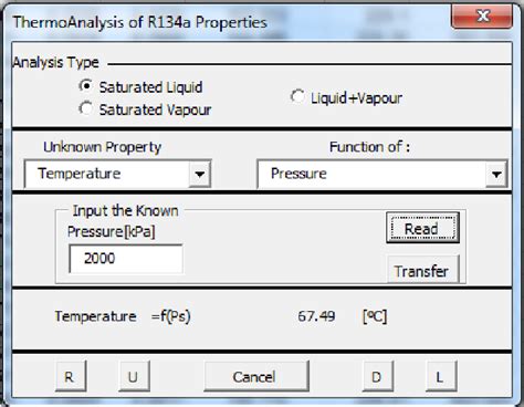 Figure 3 From Excel Add In Program For Computation Of Thermodynamic
