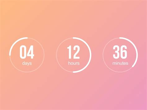 Premium Vector Countdown Timer Vector Clock Counter