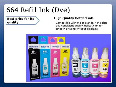 Refill Ink T664 For Epson L Series Lazada Ph