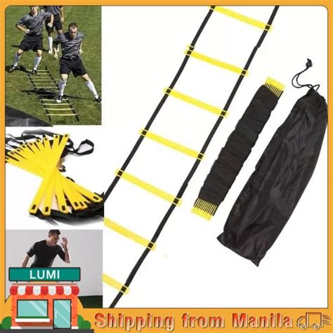6meter Agile Ladder Pace Training Speed Ladder Training Rope Ladder Football Training Grid