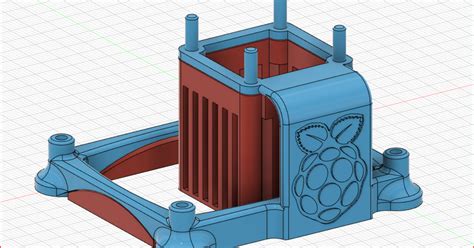 Minimal Raspberry Pi B Case By Esox Download Free STL Model