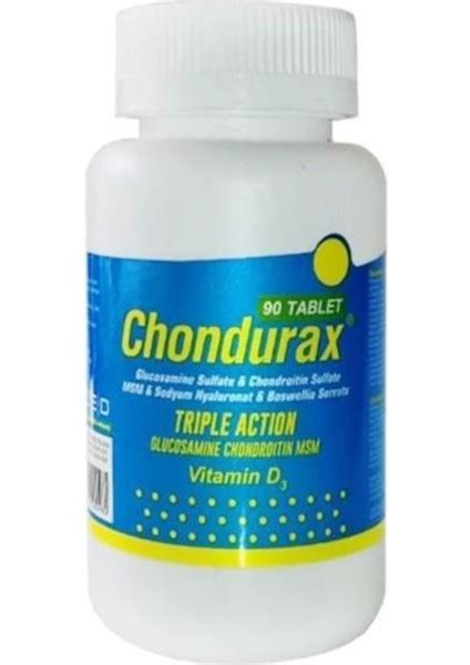 Chondurax Glucosamine Chondroitin Msm 90 Tablet Fiyatı