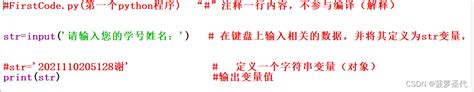 第一个python程序（输出自己的学号姓名）在idle中编写python代码输出你的姓名和学号 Csdn博客