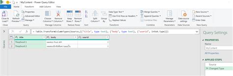 วิธีใช้ power query ดึงข้อมูลจาก web api ตอนที่ 2 thep excel