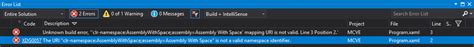 C How Can I Reference A Namespace Within An Assembly Which Has