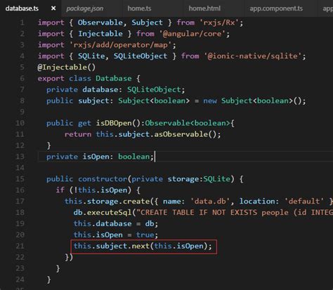 Working With Shared Providers In An Ionic 2 Mobile App