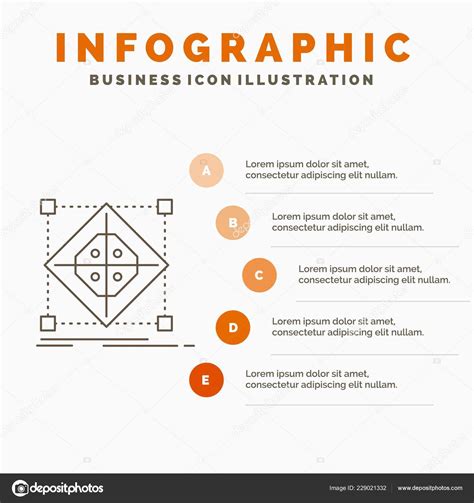 Architecture Cluster Grid Model Preparation Infographics Template Website Presentation Line