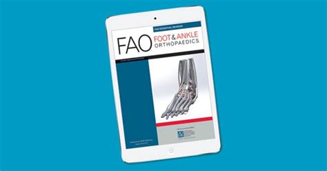 Foot And Ankle Orthopaedics Sage Journals