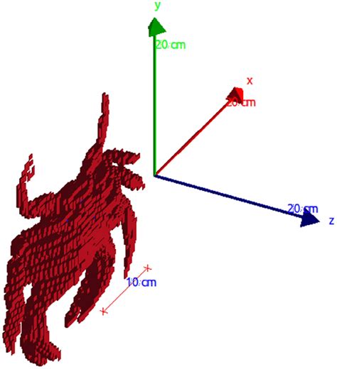 Interdosi 3d Model Of The Voxelized Crab Phantom Download Scientific Diagram