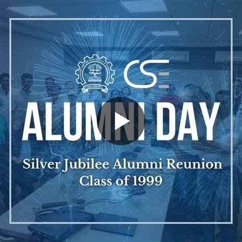 Cse At Iit Bombay Was Delighted To Welcome Alumni From The 1999 Batch