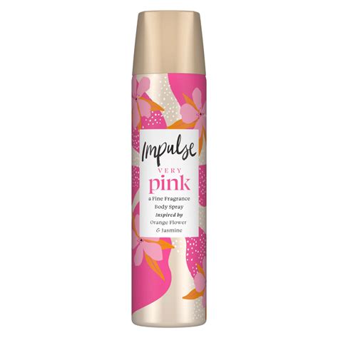 Impulse Body Spray Very Pink 75 Ml