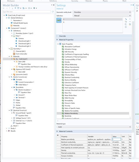 Undefined Material Property Epsilonr Required By Current Conservation 1