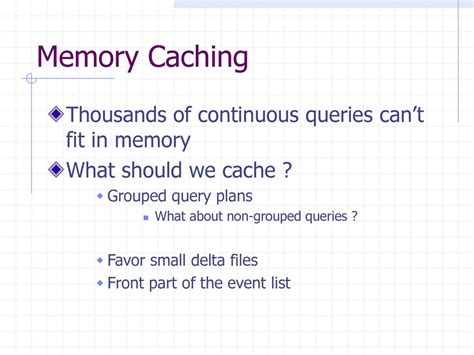 Niagaracq A Scalable Continuous Query System For Internet Databases Ppt Download