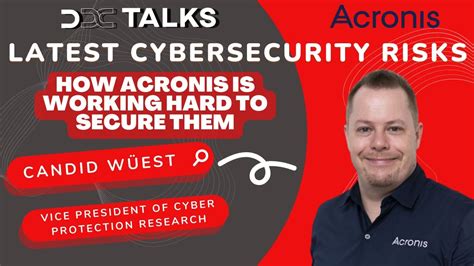 Interview With Vp Candid Wüest Vice President Of Cyber Protection
