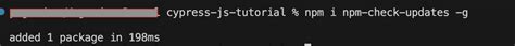 how to update all dependencies in a node js project with npm browserstack