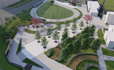 Фахівці створили концепцію скверу біля станції метро «Героїв Дніпра Вечірній Київ